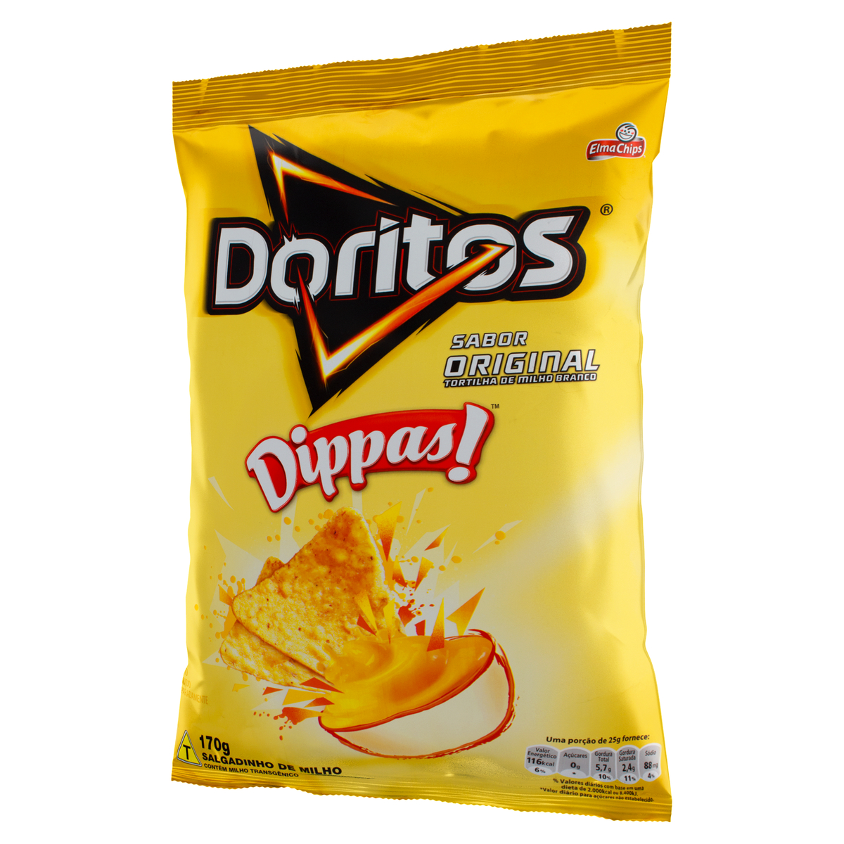 Salgadinho De Milho Original Doritos Pacote 170g · Ilergic Para Você