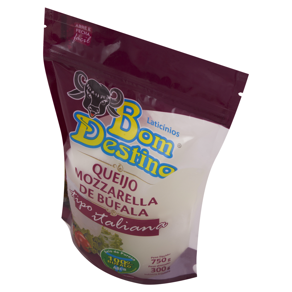 QUEIJO MUSSARELA DE BÚFALA ITALIANA BOM DESTINO 300G · ilergic - Para você