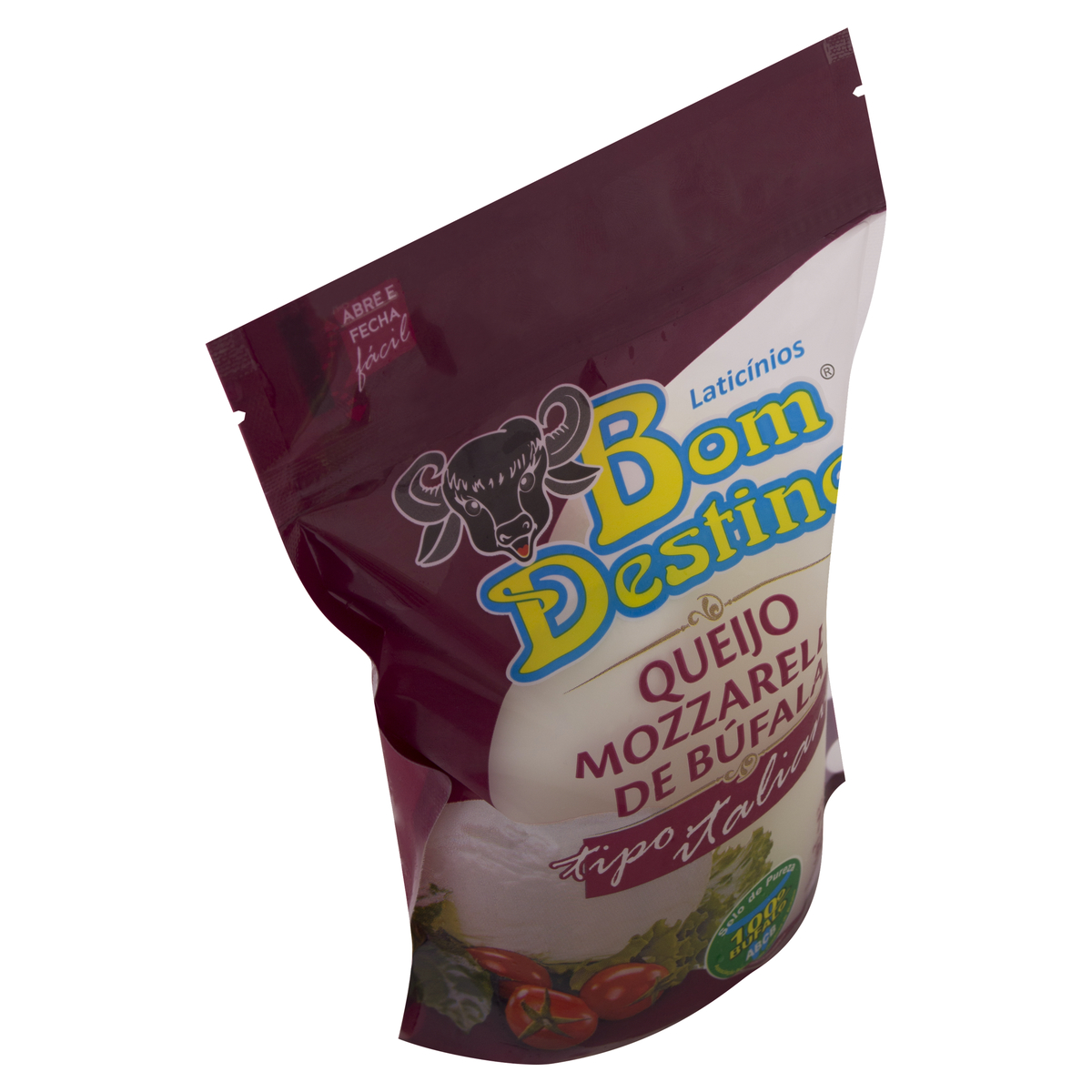 QUEIJO MUSSARELA DE BÚFALA ITALIANA BOM DESTINO 300G · ilergic - Para você