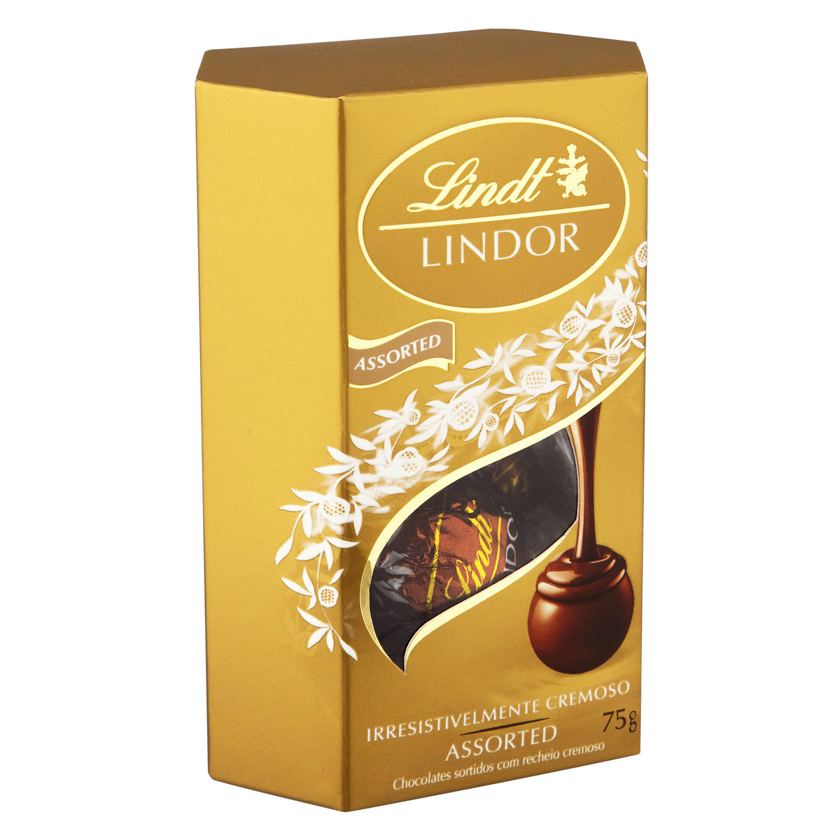 CHOCOLATE SORTIDO RECHEIO CREMOSO LINDT LINDOR CAIXA 75G · ilergic ...