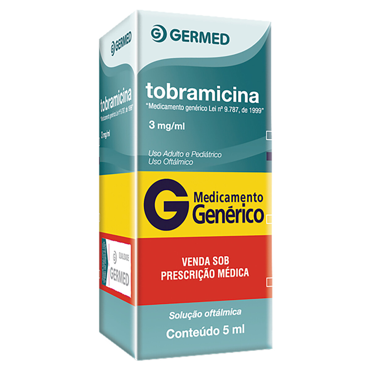 TOBRAMICINA 3MG/ML GERMED CAIXA 5ML SOLUÇÃO OFTÁLMICA · ilergic - Para você